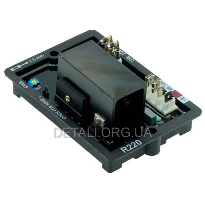 AVR регулятор напряжения генератора R220 AVR регулятор напряжения ...