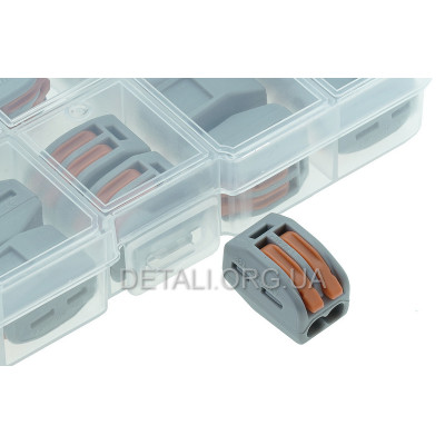 Купить Разьем для проводов и светодиодных лент на 2 контакта 32А 250V ...