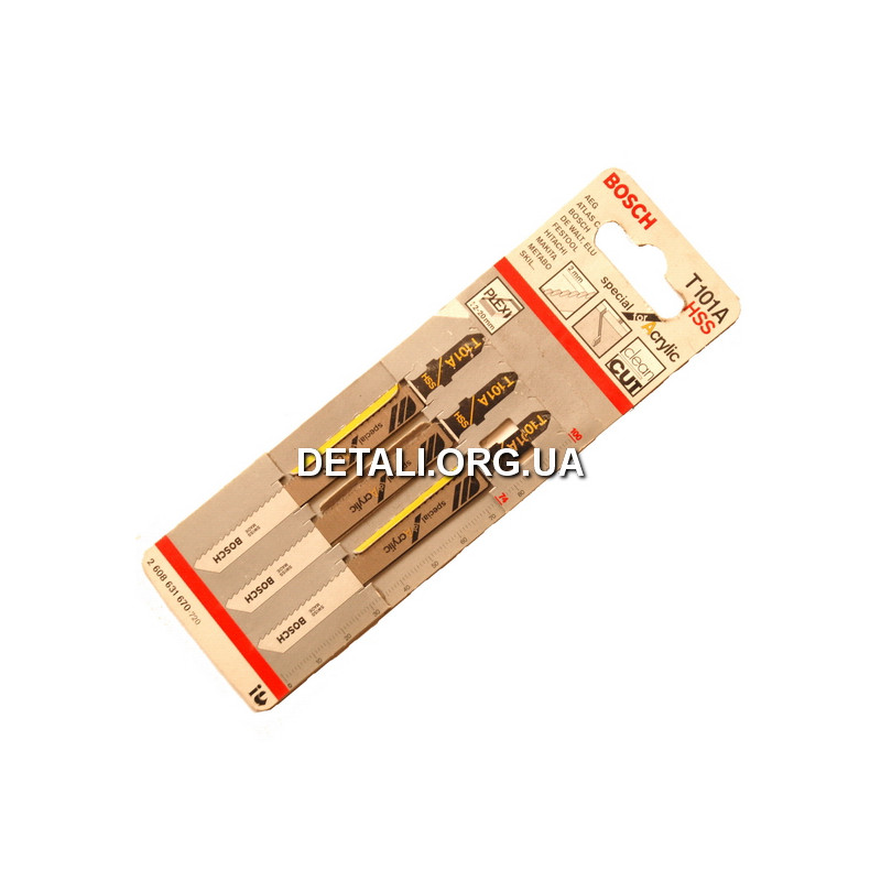 Пилка Bosch T101A 3шт