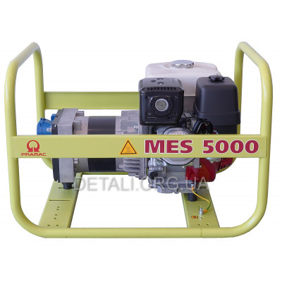 Генератор бензиновий Pramac MES5000 / 4.6кВт - Detali.org.ua - интернет-магазин