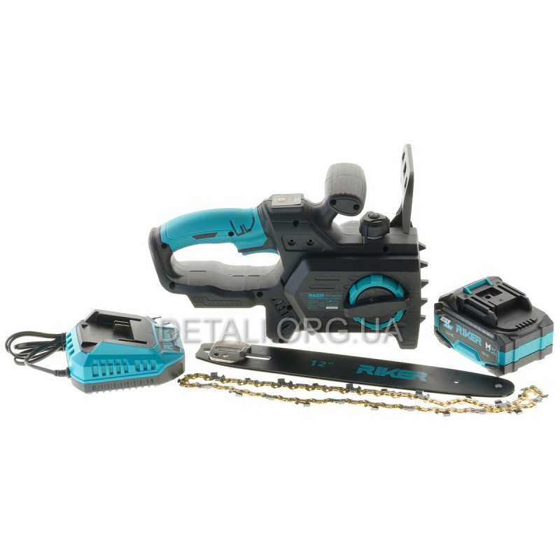 Акумуляторна ланцюгова пилка Riker RCS 20/12SV - Detali.org.ua - интернет-магазин
